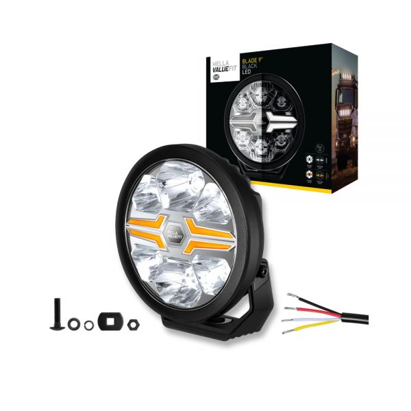 FARO HELLA BLADE 9 NEGRA