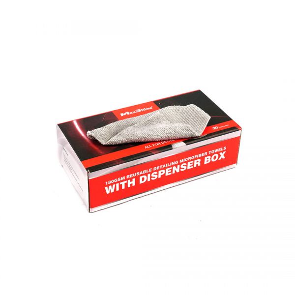 MAXSHINE KIT MICROFIBRA 20PCS